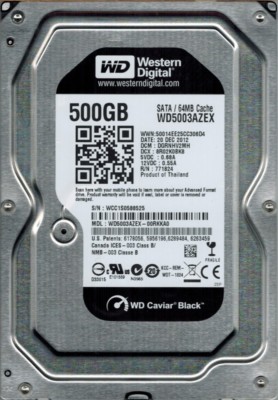 Western Digital WD5003AZEX-00RKKA0 DCM: DGRNHV2MH 500GB | eBay UK