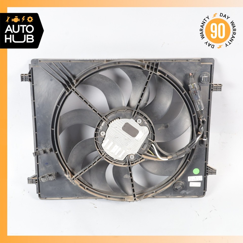 Maserati Quattroporte M156 Engine Radiator Cooling Fan Motor Assembly ...