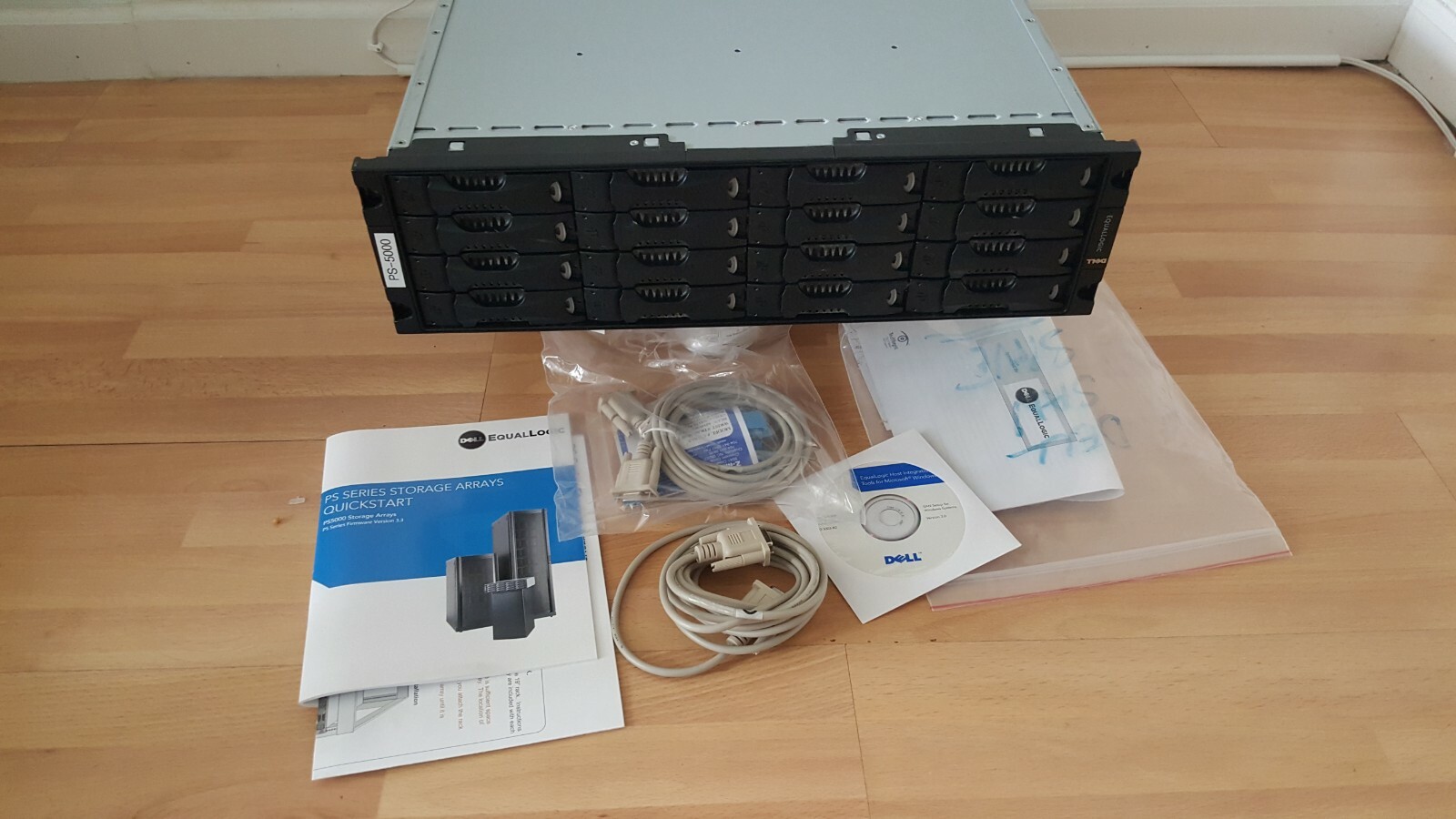 Dell EqualLogic PS5000 SAN Storage System With 16x SATA Trays(16) x 500 ...