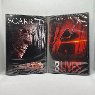 Scarred (2013 DVD) & 3 Lives (DVD) - NEW SEALED | eBay