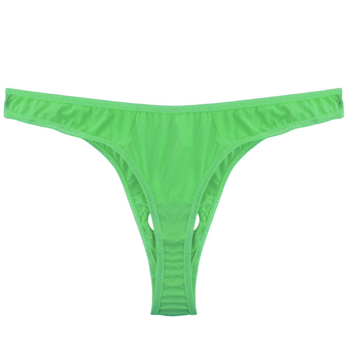 Men's Lingerie Thong Underwear Penis Hole Bikini Briefs Micro G-string ...