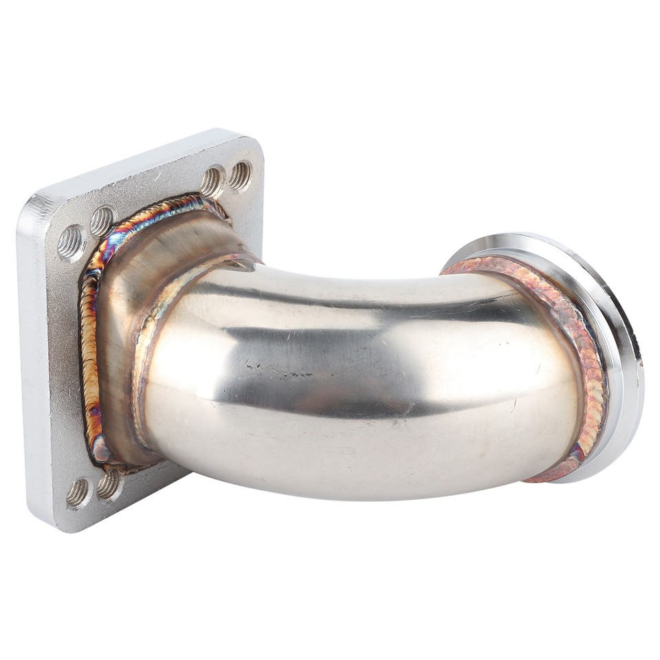 •90 Degree Elbow Adapter Flange T3 T4 Turbo Exhaust Automobile 64mm/2 ...