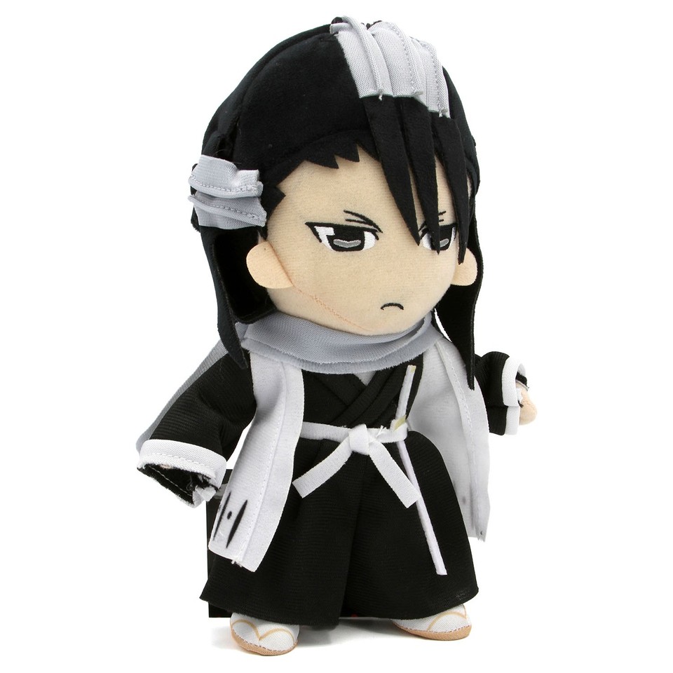 Official BYAKUYA KUCHIKI Bleach 8 in. Plush Great Eastern 471247 ...