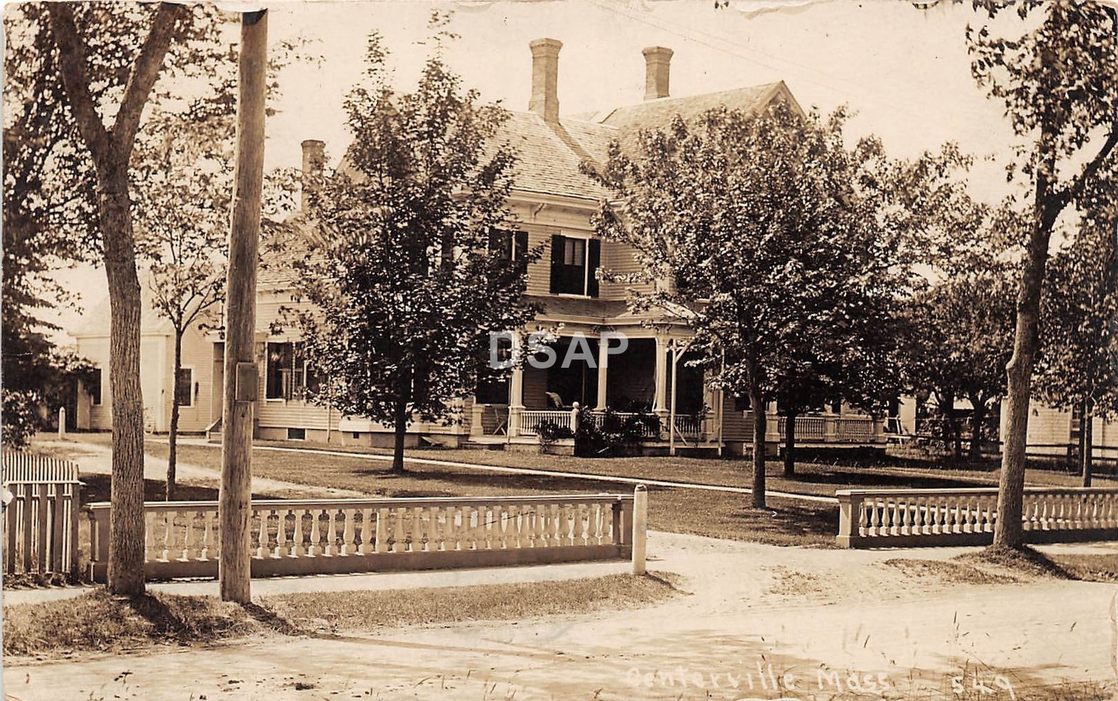 A57/ Centerville Massachusetts Ma RPPC Real Photo Postcard 1908 Home ...