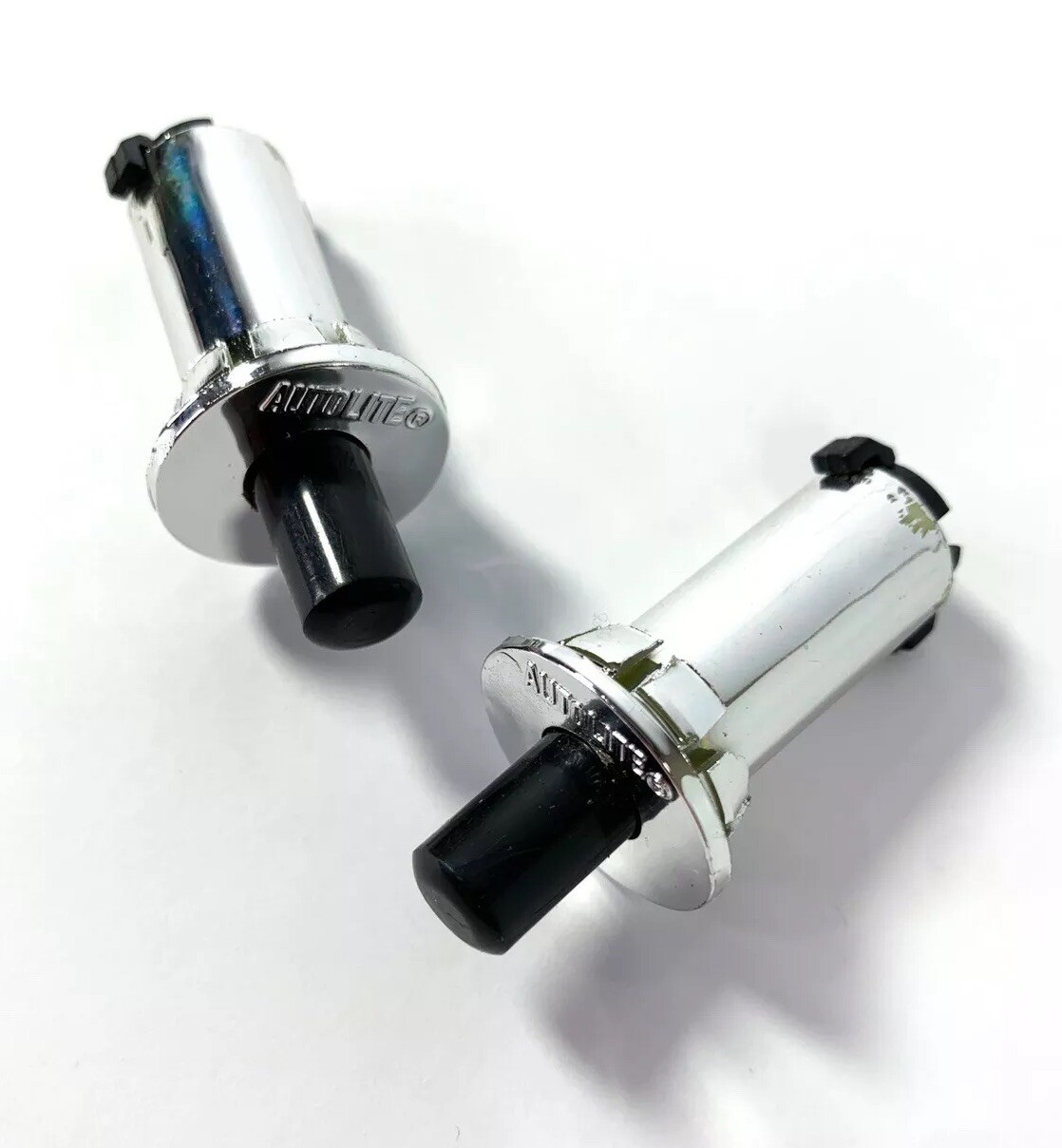 Pair Chrome Door Jam Courtesy Light Switches For 1968-1970 Ford Mustang ...
