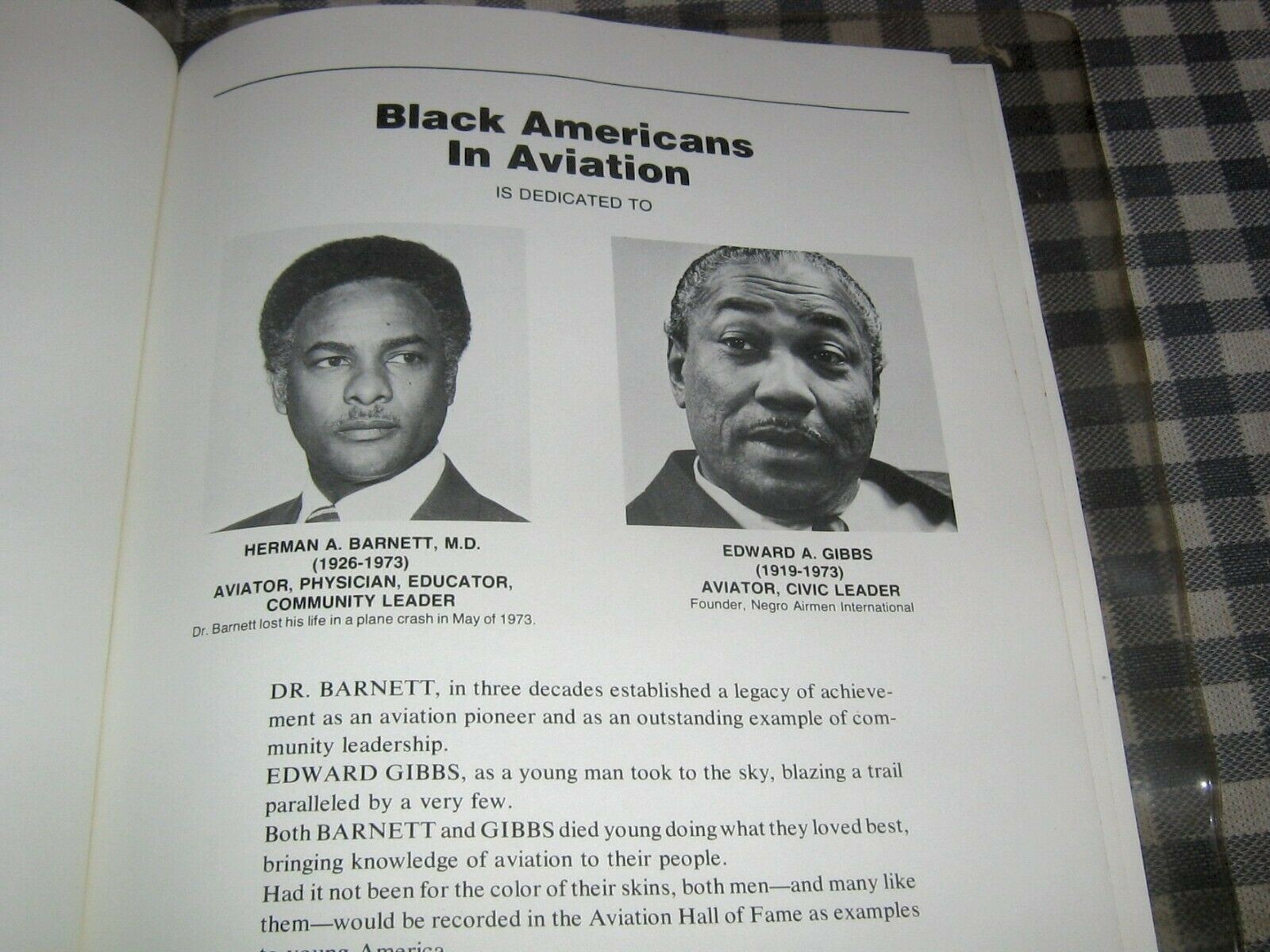 Vintage Black Americans in Aviation,Clinton Arnold,Raymond Peters,1975,Rare | eBay