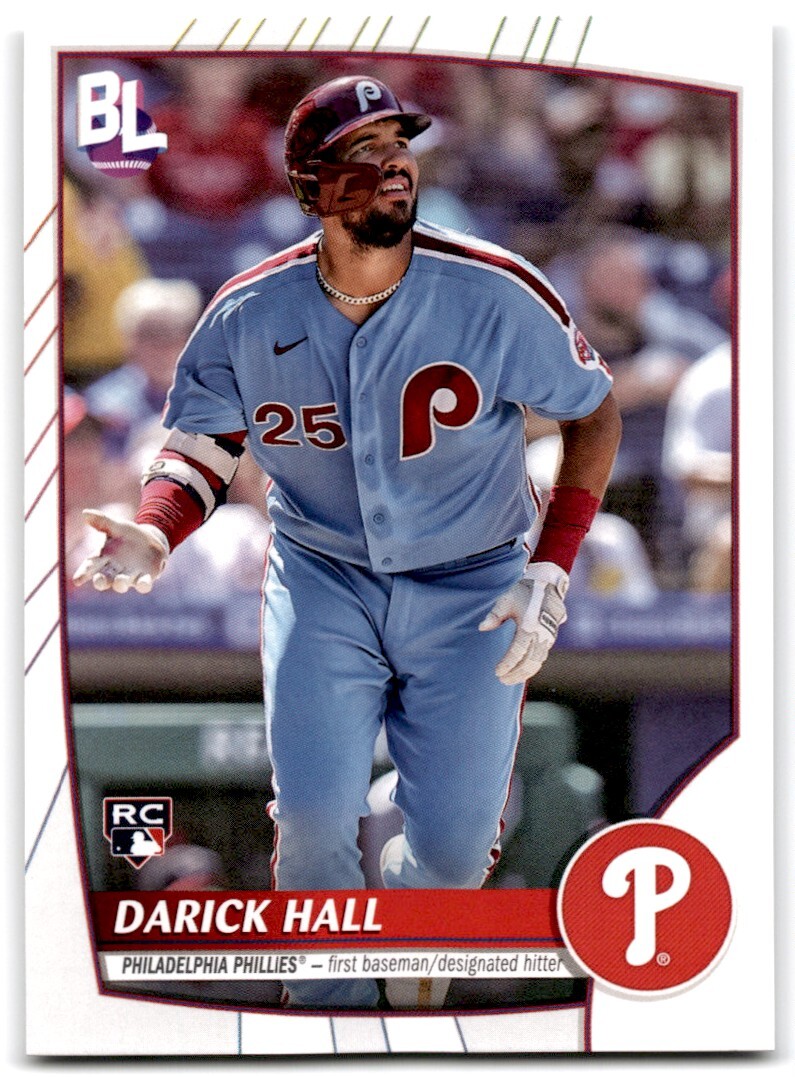 2023 Topps Big League Darick Hall RC Philadelphia Phillies #11 | eBay