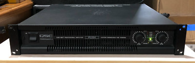 QSC PL224 Powerlight 2 Series 2400 Watt Professional Power Amplifier | eBay