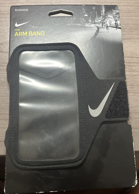 Unisex Nike Lean Running Arm Band, NRN65082 O/S Black Fits Most Smart ...
