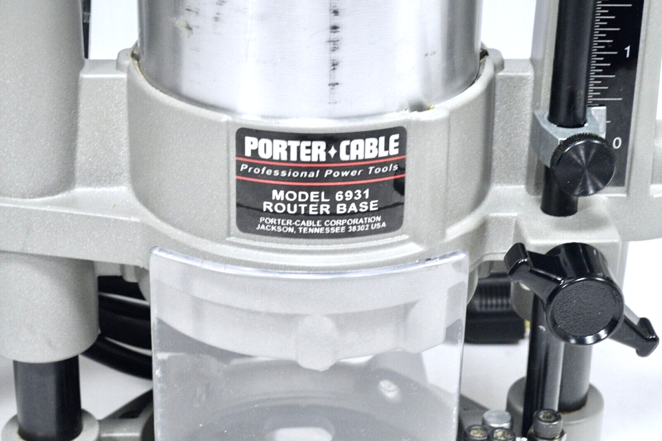 Porter Cable 693PK Router Kit Fixed + Plunge Bases NICE!!! w/ Case ...