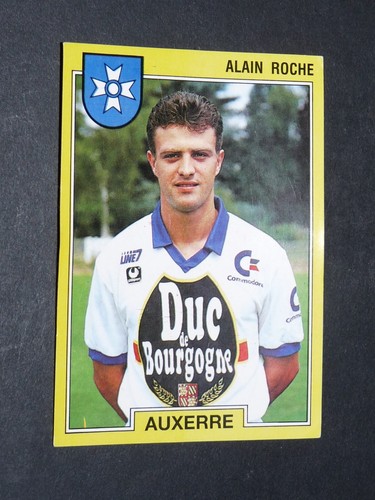 #11 ALAIN ROCHE AJ AUXERRE AJA PANINI FOOTBALL FOOT 92 1991-1992 | eBay