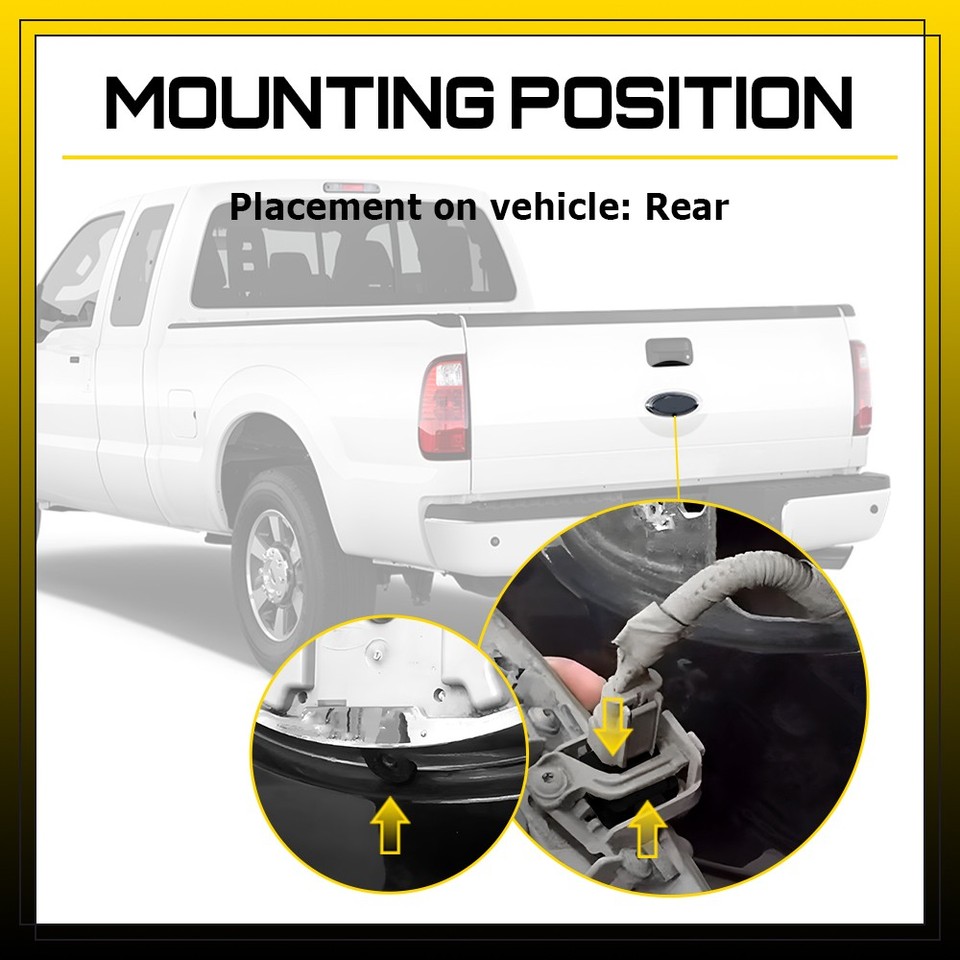 For DC3Z-19G490-A 13-14 Ford F250 F450 F350 Super Duty Rear Backup View ...