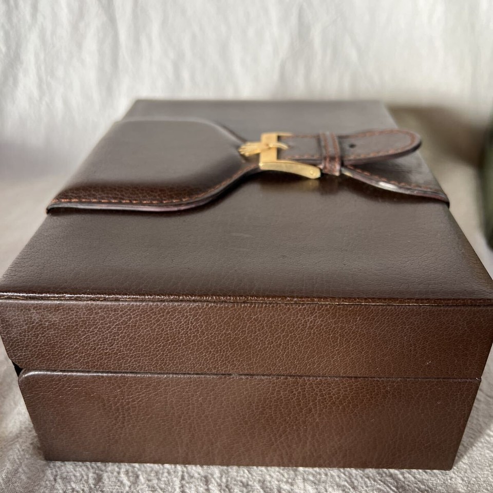 GENUINE ROLEX Day-Date watch box case Booklet tag calendar 71.00.08 ...