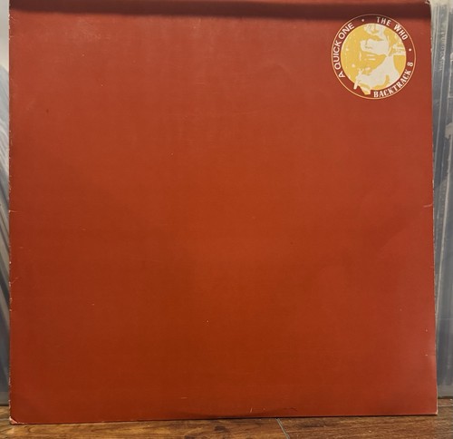 THE WHO ~ BACK TRACK 8 A QUICK ONE ~ Track 2407 008 | eBay