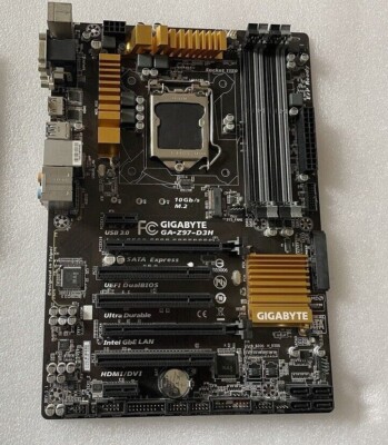For GigaByte GA-Z97-D3H LGA1150 Desktop Motherboard Intel Z97 ATX ...