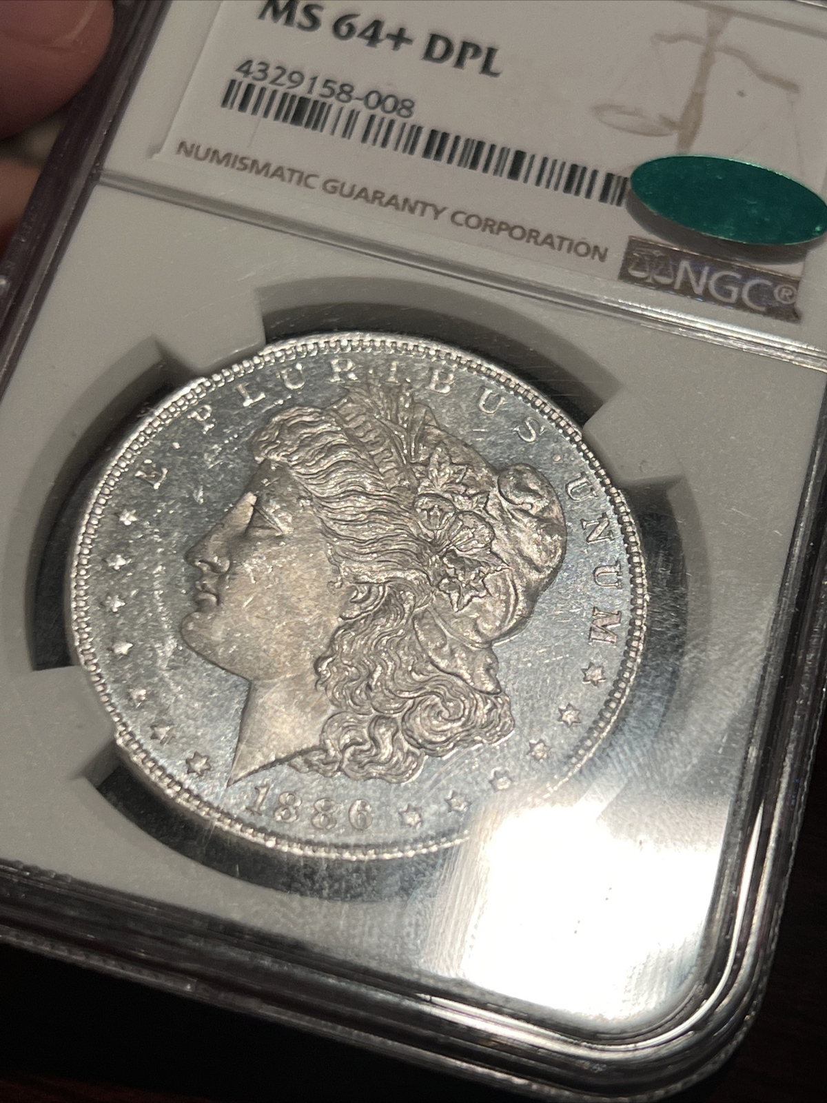 1886 NGC MS64+ DPL DMPL MORGAN DOLLAR, Ultra Rare Near Top Pop CAC ++ 🤩 ...