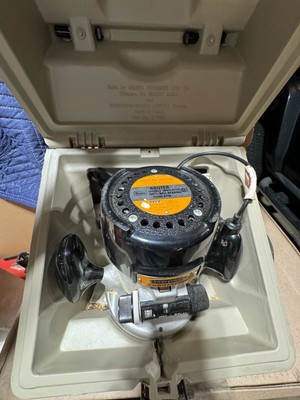 Sears Craftsman 315.17380 Vintage Heavy Duty 1HP Power Router w/ Case ...