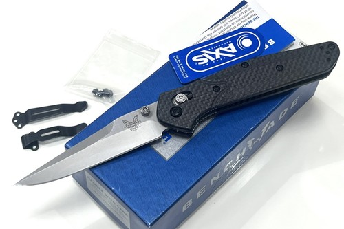 Benchmade 943 Osborne Carbon Fiber Lux Class MOD backspacer ...