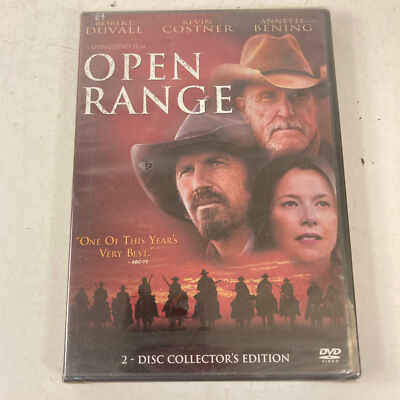 Open Range DVD 2003 Sealed Robert Duvall Kevin Costner Annette Bening ...