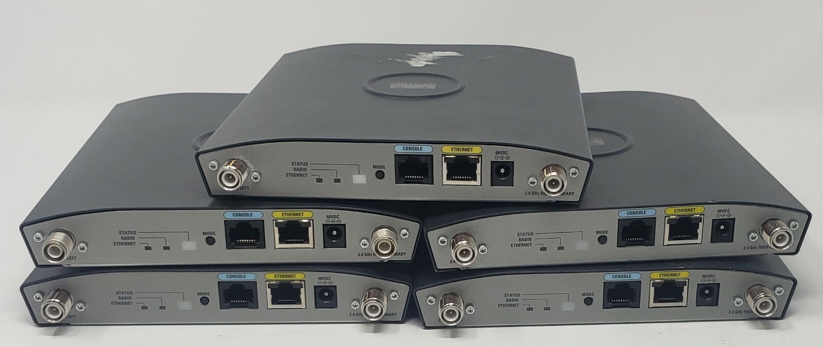 Lot of 5 CISCO AIR-AP1242AG-A-K9 POE Access Points Units - Ships Today ...