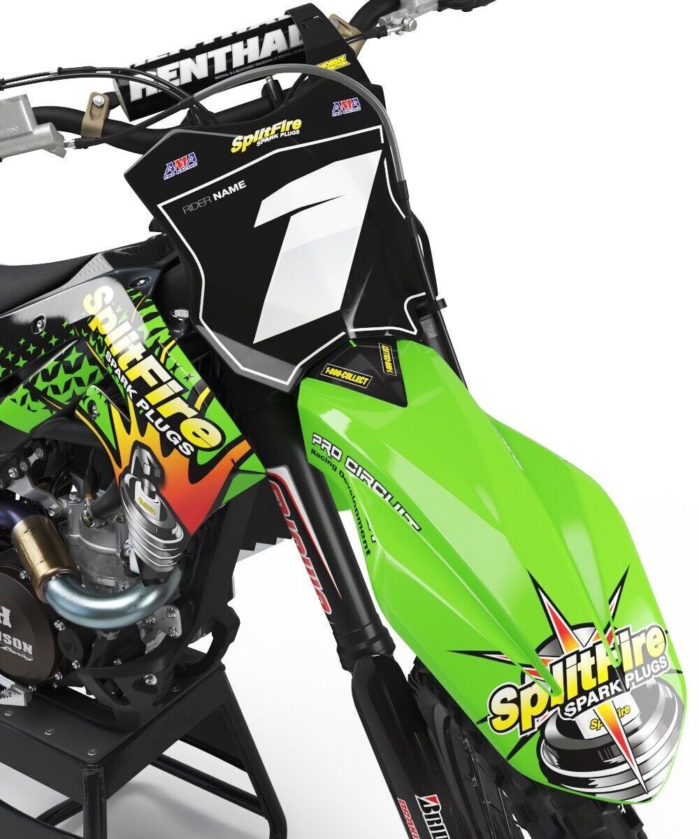 KAWASAKI Complete Graphics KX F KLX 65 85 110 112 125 140 150 230 250 ...