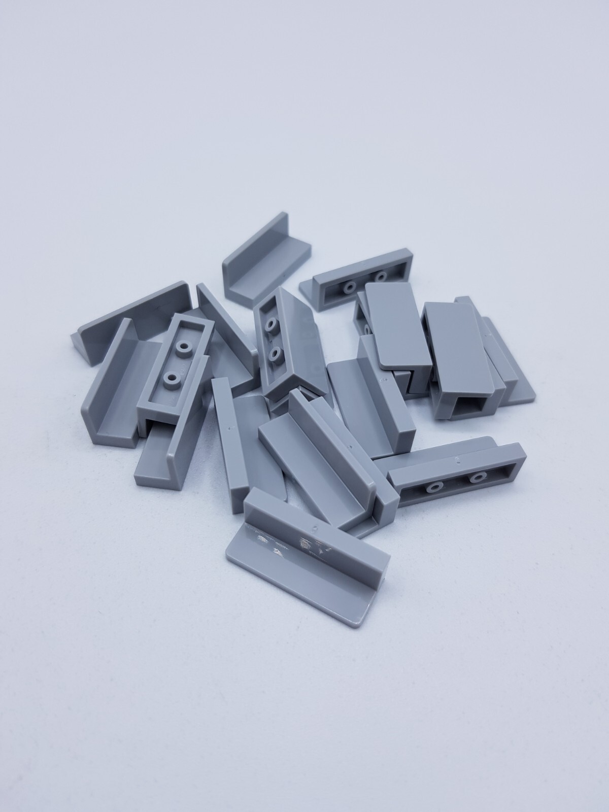 LEGO LOT 20 X WALL 1X3X1 LIGHT BLUISH GRAY REF 23950 / 6210581 *NEUF ...