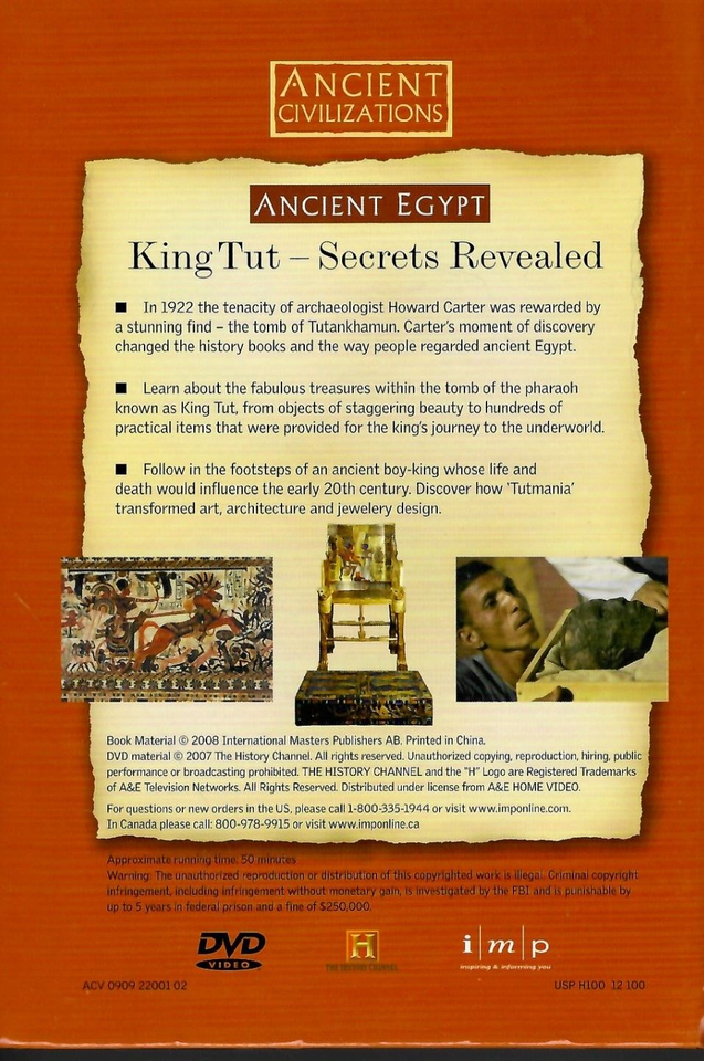 Digging for the Truth: King Tut - Secrets Revealed (DVD, 2013) | eBay