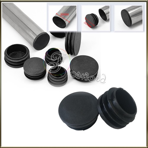 Inserts Bungs Blanking Plastic End Caps Round Tube Furniture Table ...
