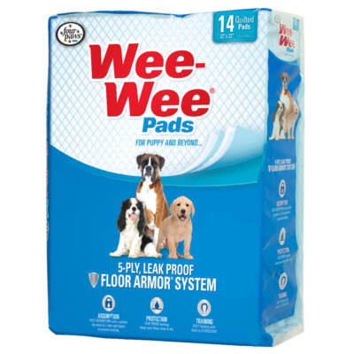 Four Paws Wee-Wee Pads 14/c 22" x 23" 100534763 | eBay