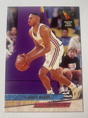 1993-94 Ultra Harold Ellis RC Los Angeles Clippers #267 Rookie 🏀🔥 | eBay