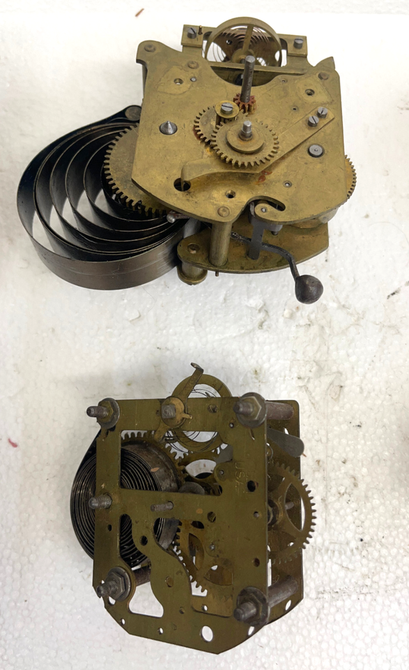 6 - Antique Clock Movements For Parts Or Repair | eBay