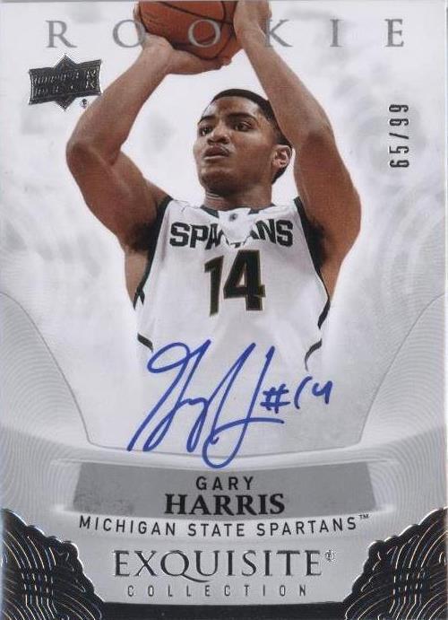 2013-14 Upper Deck Exquisite Collection - Rookie Autographs Gary Harris ...