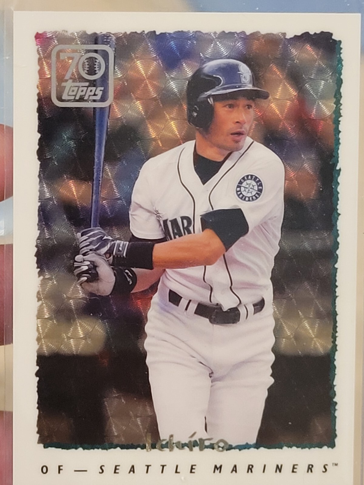 2021 Topps Ichiro Superfractor 70 Years of Topps Chrome One of One 1/1 ...