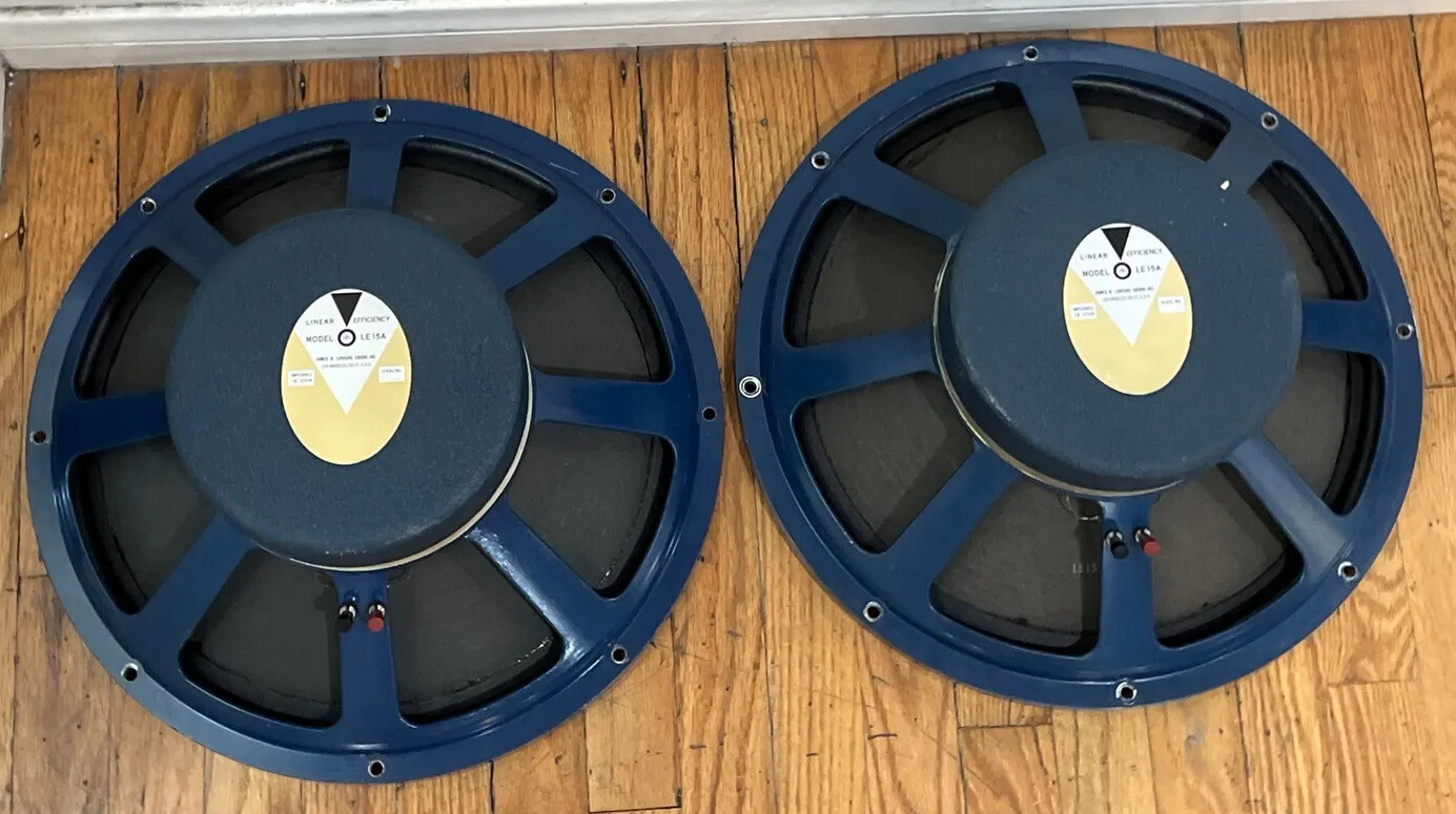 JBL LE15a BLUE Color 16 Ohm Woofers | eBay