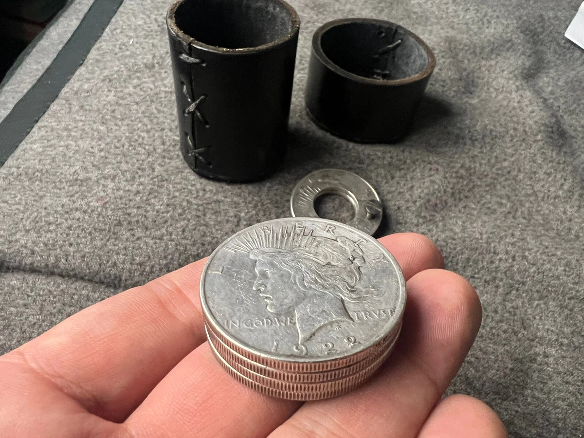Stack Of Coins In Grey