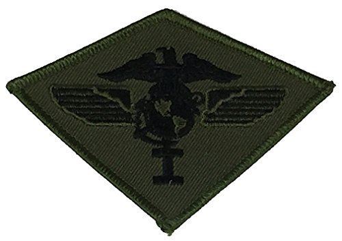 USMC FIRST 1ST MARINE AIR WING MAW OD OLIVE DRAB GREEN PATCH SUBDUED | eBay