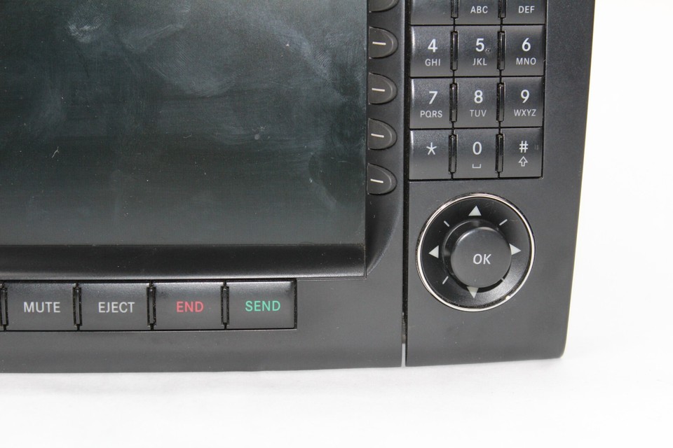 2006-2008 MERCEDES W164 ML350 GL450 NAVIGATION SCREEN RADIO HEADUNIT ...
