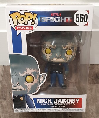 Funko Pop! Movies: Netflix Bright Nick Jakoby #560 *** BRAND NEW *** | eBay