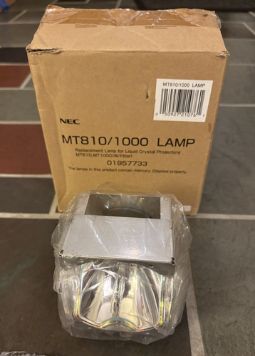 NEC MT810/1000 Replacement Lamp for Liquid Crystal Projectors 01957733 ...