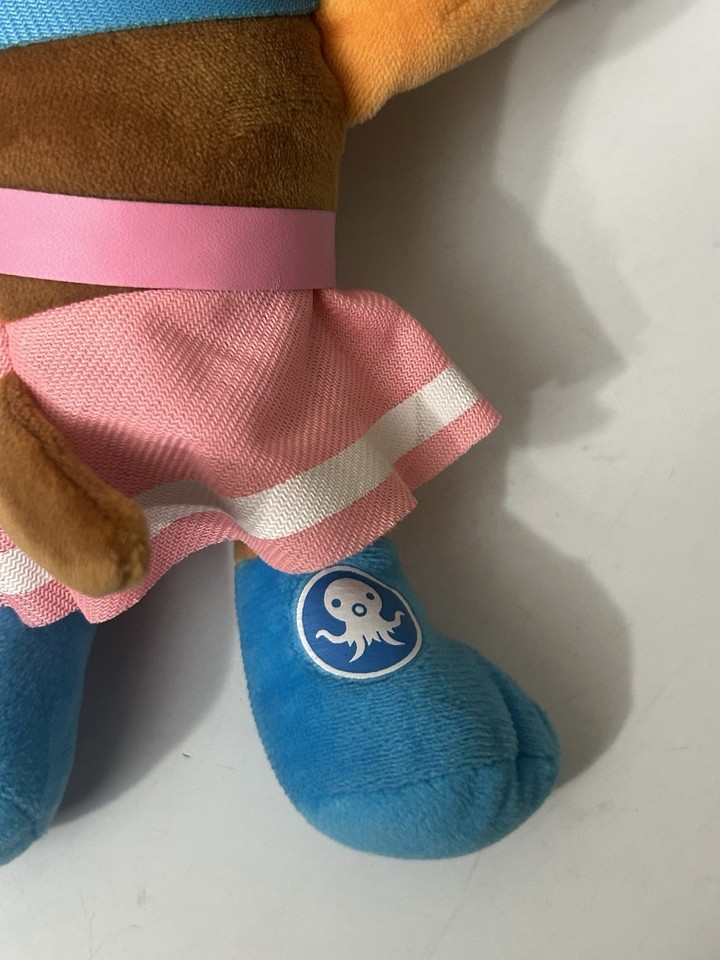 Octonauts Dashi Dog Plush Toy 11" Stuffed Animal Pink Dress Blue Hat | eBay