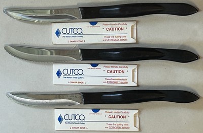 3 Cutco #1759 Table/Steak Knives. Factory Sharpened. See Description ...