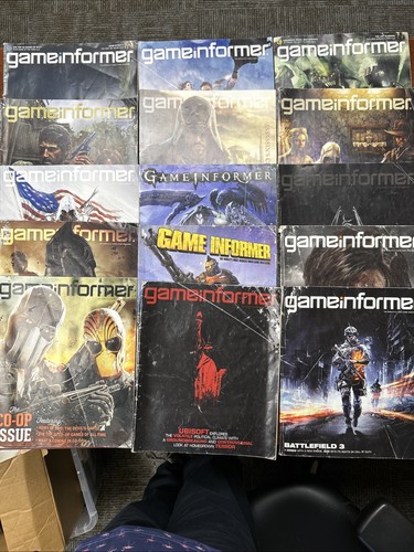 game informer magazine lot 15 Magazines 2010-2012 See Description For ...