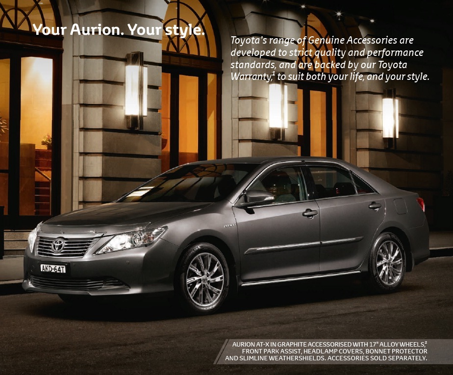 Toyota Aurion Interior Illumination Kit AT-X Prodigy Presara Touring ...