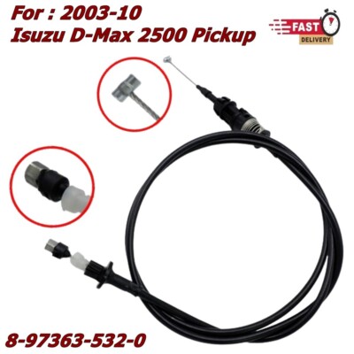 Accelerator Throttle Cable Black For Isuzu D-Max 2500 Pickup 2003-2010 ...