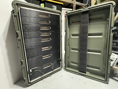 HARDIGG 33x21x13 Wheeled Medical Supply Chest #3 w/ 8 Drawer Insert ...