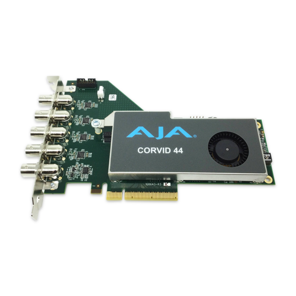 AJA Corvid 44 Video PC Card 4 Channel (CRV44-BNC-R0) for sale online | eBay