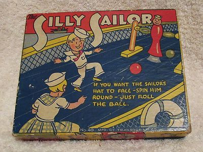 The Silly Sailor Toy Game from Transogram Company | eBay