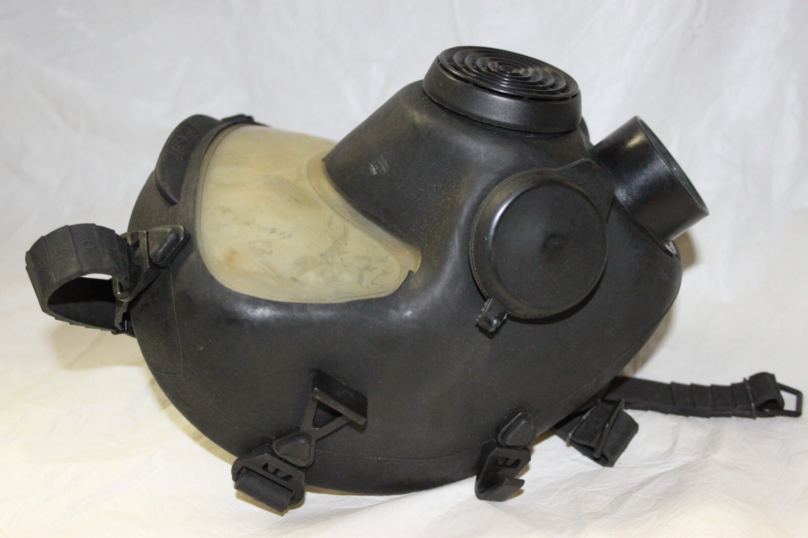 DAMAGED-MASKPOL MP5 Polish Gas Mask Takes 40mm NATO Filter Sz SMALL NBC ...