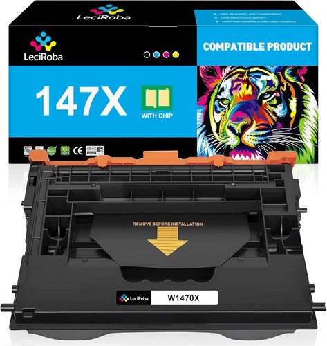 25,500Pgs 147X Black High-Yield Toner Cartridge for HP 147X W1470X HP ...