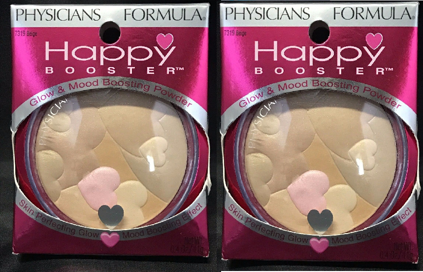 2pk Physicians Formula Beige 7319, Glow & Mood Happy Booster Powder NEW ...